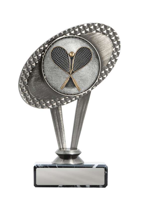Metal Squash Theme on Base - Great Ideas Awards & Gifts